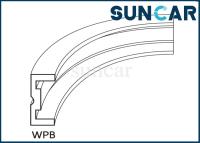 China High-quality And Good Reputation WPB Hydraulic Oil Seal Piston Guide Ring for sale