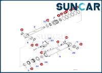 China High-quality Boom Cylinder Seal Kit 7219801280 721-98-01280 Fits PC55MR-5 PC45MR-5 Komatsu for sale