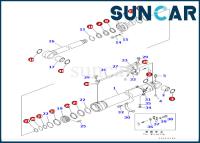 China 707-99-69700 7079969700 Boom Cylinder Seal Kit For PC600LC-6A PC600-8 PC600-7 Komatsu for sale