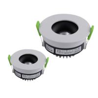 China Multi Scene Warm Dimming LED Downlight Flicker Free Aluminum COB Recessed for sale