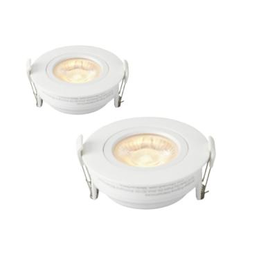 China Fliker Free White Dimmable Tiltable LED Downlights Multi Scene Waterproof for sale