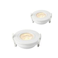 China Aluminum Ra90 Bathroom Tilt Downlights Durable LED Downlights Adjustable Dimmable for sale