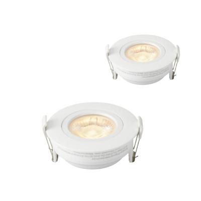China Aluminum Ra90 Bathroom Tilt Downlights Durable LED Downlights Adjustable Dimmable for sale