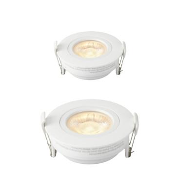 China Cutout 83mm Dimmable Tiltable LED Downlights IP54 Anti Glare for sale
