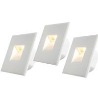 China SMD IP54 Recessed Stair Lights Indoor , Waterproof LED Wall Recessed Lights for sale