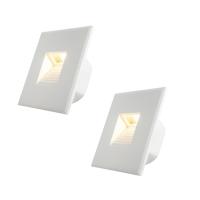 China ROHS 2700K Recessed Indoor Stair Lights , Multi Scene Recessed Wall Light Fixtures for sale