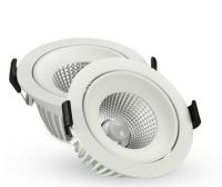 China 95Ra Flicker Free Recessed Adjustable Downlight Anti Glare LED Dimmable for sale