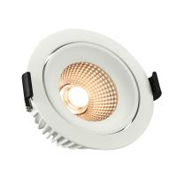 China 9w 10w IP54 CCT Changeable Dim To Warm Downlight Gypsum Plaster for sale