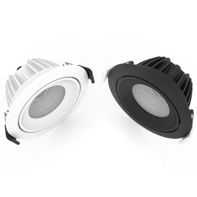 China CCT Changeable Aluminum Dim To Warm Downlight 9w 10w IP54 Gypsum Plaster for sale
