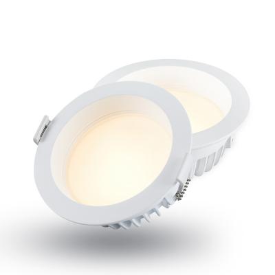 China SMD Aluminium CCT LED Downlight 10W Waterproof Recessed Anti Glare for sale