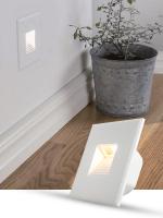 China 4W Aluminum Recessed Wall Lights Indoor , Multipurpose Stair Wall Lamp for sale