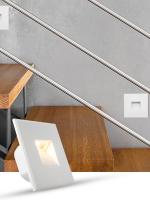 China Waterproof SMD Recessed LED Wall Light For Stairs Dimmable Durable for sale