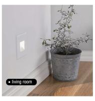 China SMD IP54 Recessed Stair Lights Indoor , Waterproof LED Wall Recessed Lights for sale