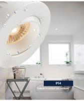 China Recessed 8W Dimmable Tiltable LED Downlights Anti Glare Fireproof for sale