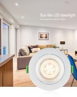 China 5.5W 3000K Dimmable Recessed LED Downlight , Anti Glare SMD LED Panel Downlight for sale