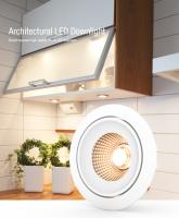 China 95Ra Flicker Free Recessed Adjustable Downlight , Anti Glare LED Dimmable Down Lights for sale