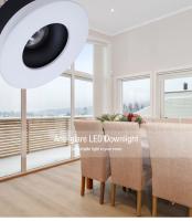 China Fireproof Ra90 CCT LED Downlight 10W IP54 Aluminium for Ceiling for sale