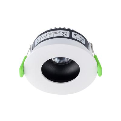 China ROHS Indoor CCT Adjustable Downlight , Practical Recessed COB Downlight for sale