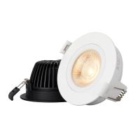 China Practical Ra95 LED Downlight Tilt Dimmable , Fliker Free 8W COB LED Downlight for sale