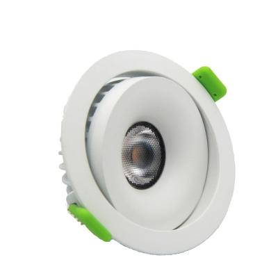 China 95Ra Warm White Tilt LED Recessed Downlights Multiscene 11W Flicker Free for sale