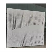China Custom Punched Fireproof Aluminum Veneer Panel 2.0mm for Building Ceiling for sale