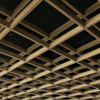 China T Bar Suspended Open Cell Aluminium Grid Ceiling For Interion Decoration for sale