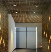 China T Bar Suspended Open Cell Aluminium Grid Ceiling For Interion Decoration for sale