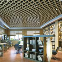 China T Bar Suspended Open Cell Aluminium Grid Ceiling For Interion Decoration for sale