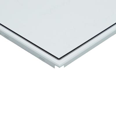 China Aluminum Suspended Ceiling Tile 600x600mm Fireproof Lay In Panel 0.3-0.8mm for sale