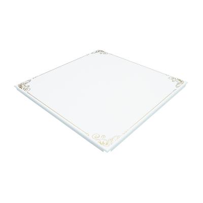 China Aluminum Suspended Acoustic Ceiling Tile 600x600mm Fireproof Metal Drop Ceiling for sale