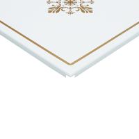 China Fire Resistant Aluminum Ceiling Panel 600x600 Decorative Metal Ceiling Tiles 0.6mm for sale