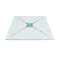 China Sound Absorbing Aluminum Clip In Ceiling 600x600mm Fireproof Perforated Panel for sale