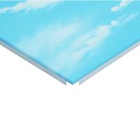 China Aluminum Clip In Ceiling System 600x600 Fireproof Metal Ceiling Panel 0.3-0.8mm for sale