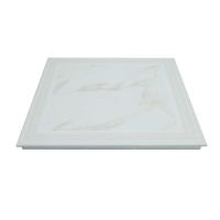 China Square Aluminum Clip In Ceiling Tiles 2x2 White ODM Design 600x600mm 0.6mm for sale