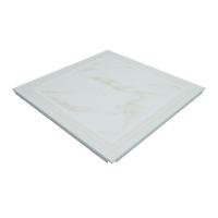 China Square Aluminum Clip In Ceiling Tiles 2x2 White ODM Design 600x600mm 0.6mm for sale