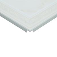 China Square Aluminum Clip In Ceiling Tiles 2x2 White ODM Design 600x600mm 0.6mm for sale