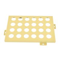 China Custom Aluminum Perforated Sheet for Facade Ceiling 0.3mm-0.8mm Fireproof Veneer for sale