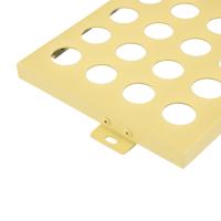 China Fireproof Aluminum Honeycomb Panel 0.3-0.8mm Perforated Exterior Wall Cladding for sale
