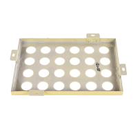China Fireproof Aluminum Honeycomb Panel 0.3-0.8mm Perforated Exterior Wall Cladding for sale