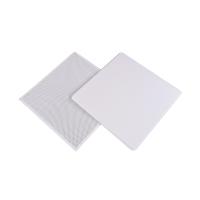 China Aluminum Perforated Square Ceiling Panel 600x600mm Soundproof Fireproof Suspended Tile for sale