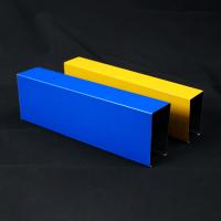 China U Shaped Aluminum Baffle Ceiling 30x100mm Waterproof Fireproof for Shopping Mall for sale