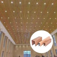 China 0.5mm-1.5mm Aluminum Baffle Ceiling Sound Absorbing for Shopping Mall for sale