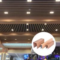 China Interior Decorative Aluminium Ceiling Tile Fireproof Aluminum Veneer Suspended Ceiling Solutions for sale