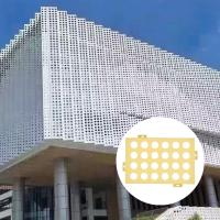 China Customized Perforated Aluminum Veneer Panel For Modern Wall Decoration for sale
