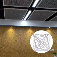 China Perforated Metal Cladding Panels Customized Size Aluminum Metal Wall Panels for sale