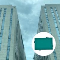 China Custom Aluminum Facade Panel Wall Cladding 0.3mm-0.8mm Fireproof Veneer for sale