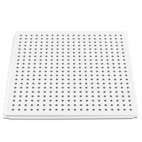 China Fireproof Aluminum Ceiling Tile 600x600mm Square Lay In Panel Class A for sale