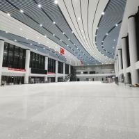 China Aluminum Baffle Ceiling Tiles 30x100mm U-Shaped Fireproof Decorative Strip Ceiling for sale