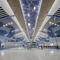 China Mould Proof Aluminum Baffle Ceiling Metal Suspended Ceiling System for sale