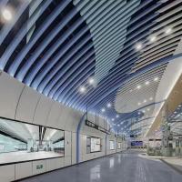 China Mould Proof Aluminum Baffle Ceiling Metal Suspended Ceiling System for sale